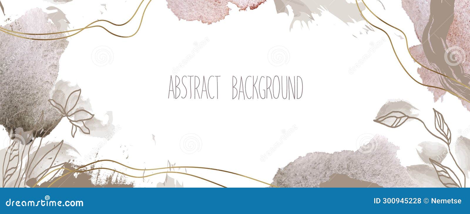Modern Abstract Horizontal Background Stock Illustration - Illustration ...