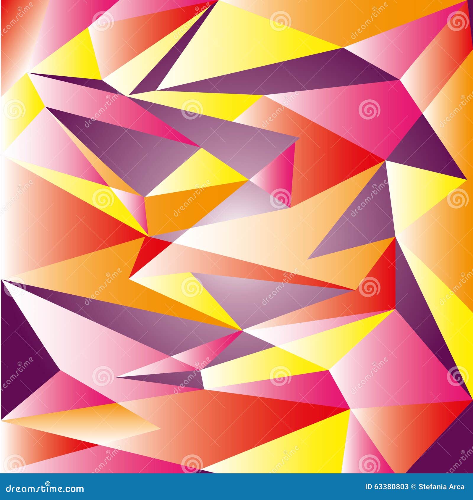 Modern Abstract Indented Saturated Design Background. Stock ...