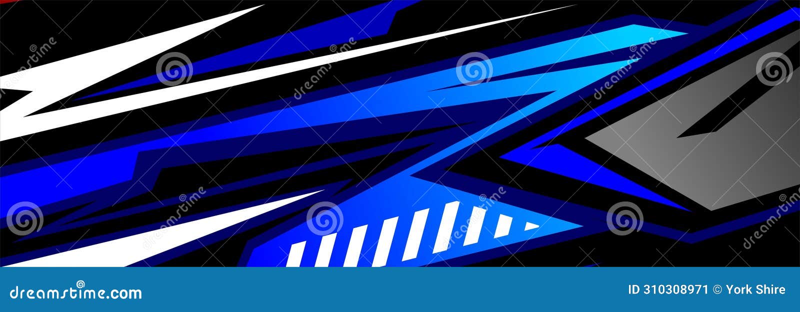 Modern Abstract Line Livery Car Wrap Design Vector Stock Illustration ...