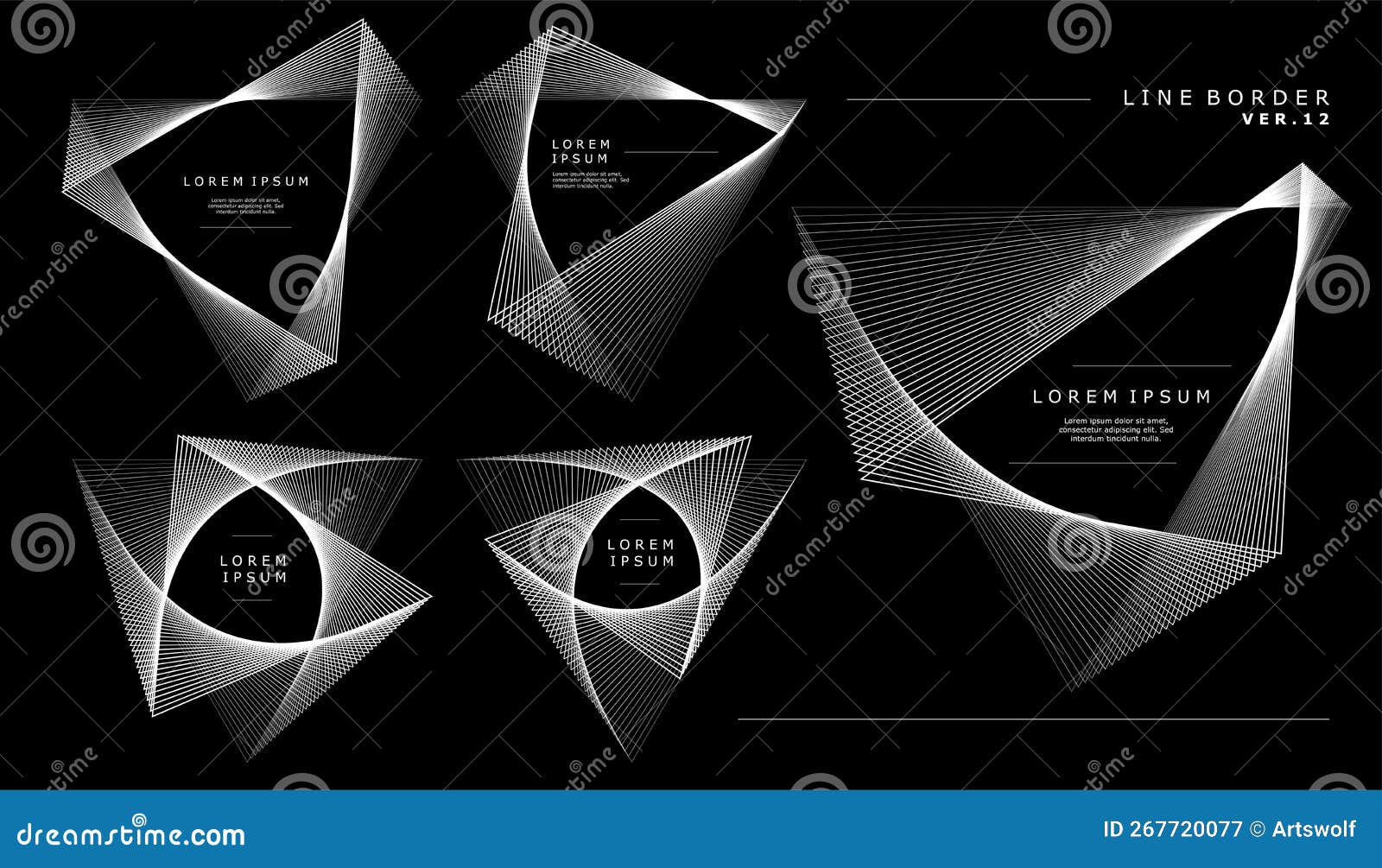 Modern Abstract Lines Border Design Template. Technology Lines Border ... Modern Abstract Lines Border Design Template. Technology Lines Border ...
