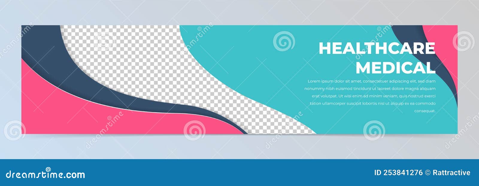 Modern Abstract Linkedin Banner Template Stock Vector - Illustration of ...