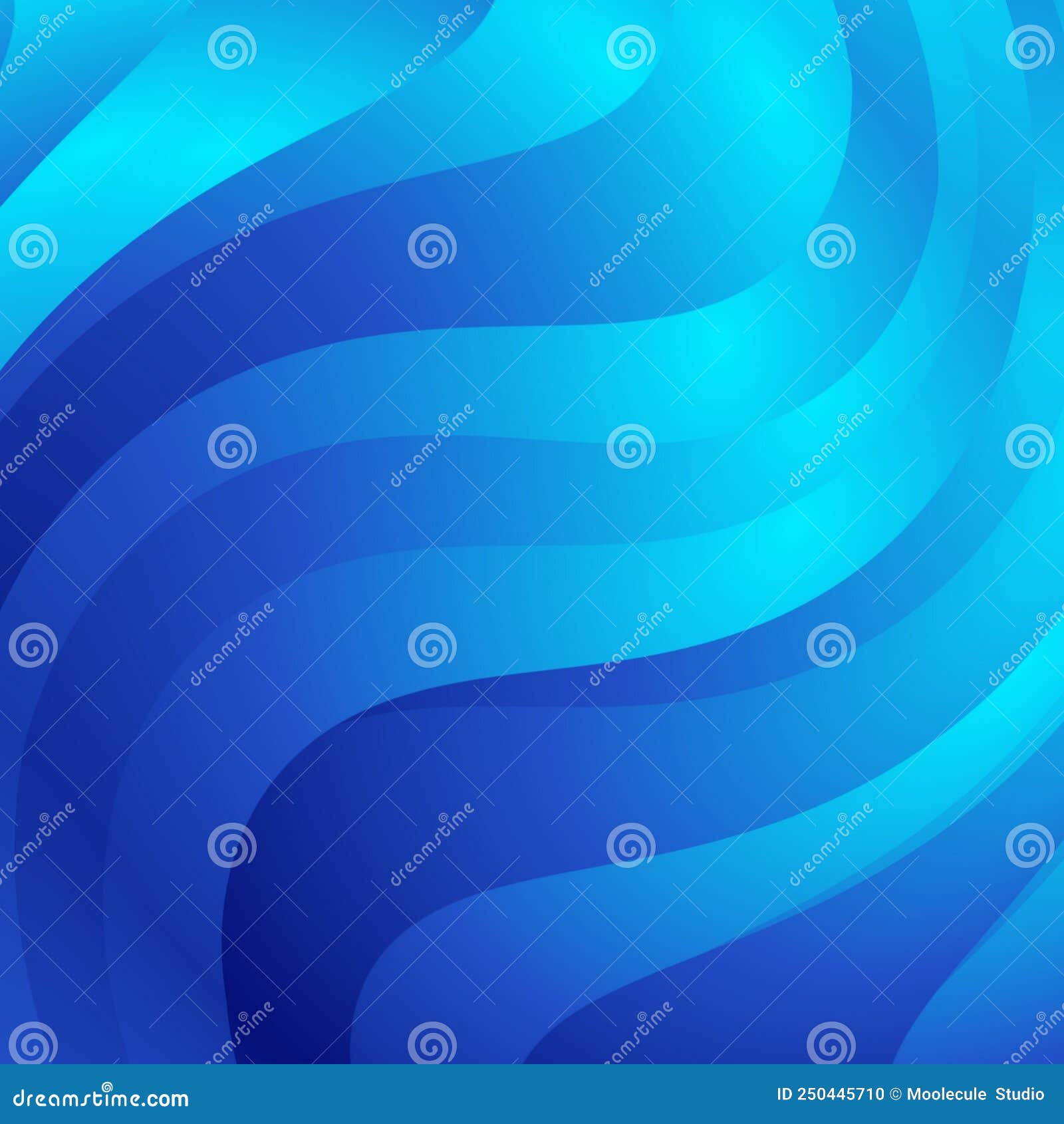 Modern Abstract Liquid Blue Cyan Gradient Background. Stock ...