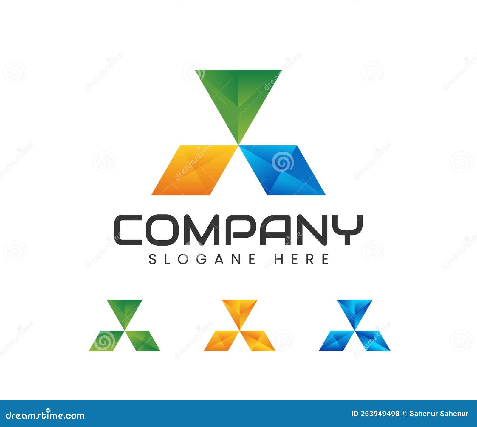 Modern Abstract Logo Design Stock Vector - Illustration of advertising ...