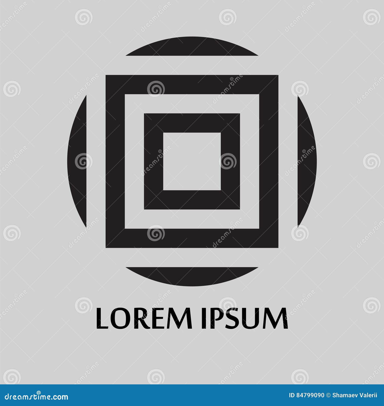 Modern Abstract Logo or Element Design. Stock Vector - Illustration of ...