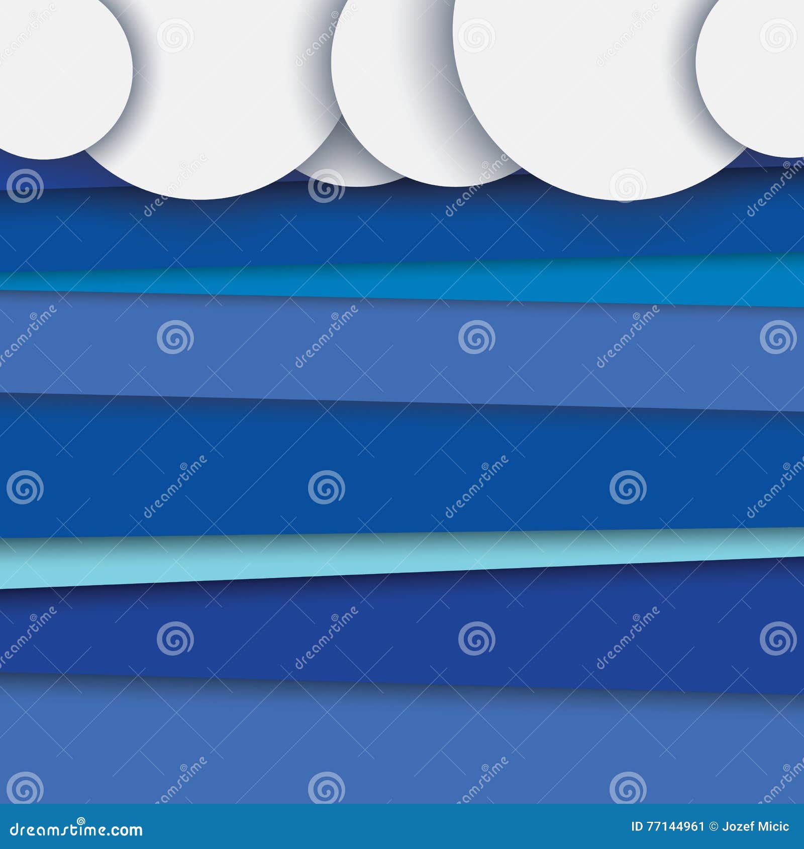 Modern Abstract Material Design Vector Background with Layers. Clouds ...
