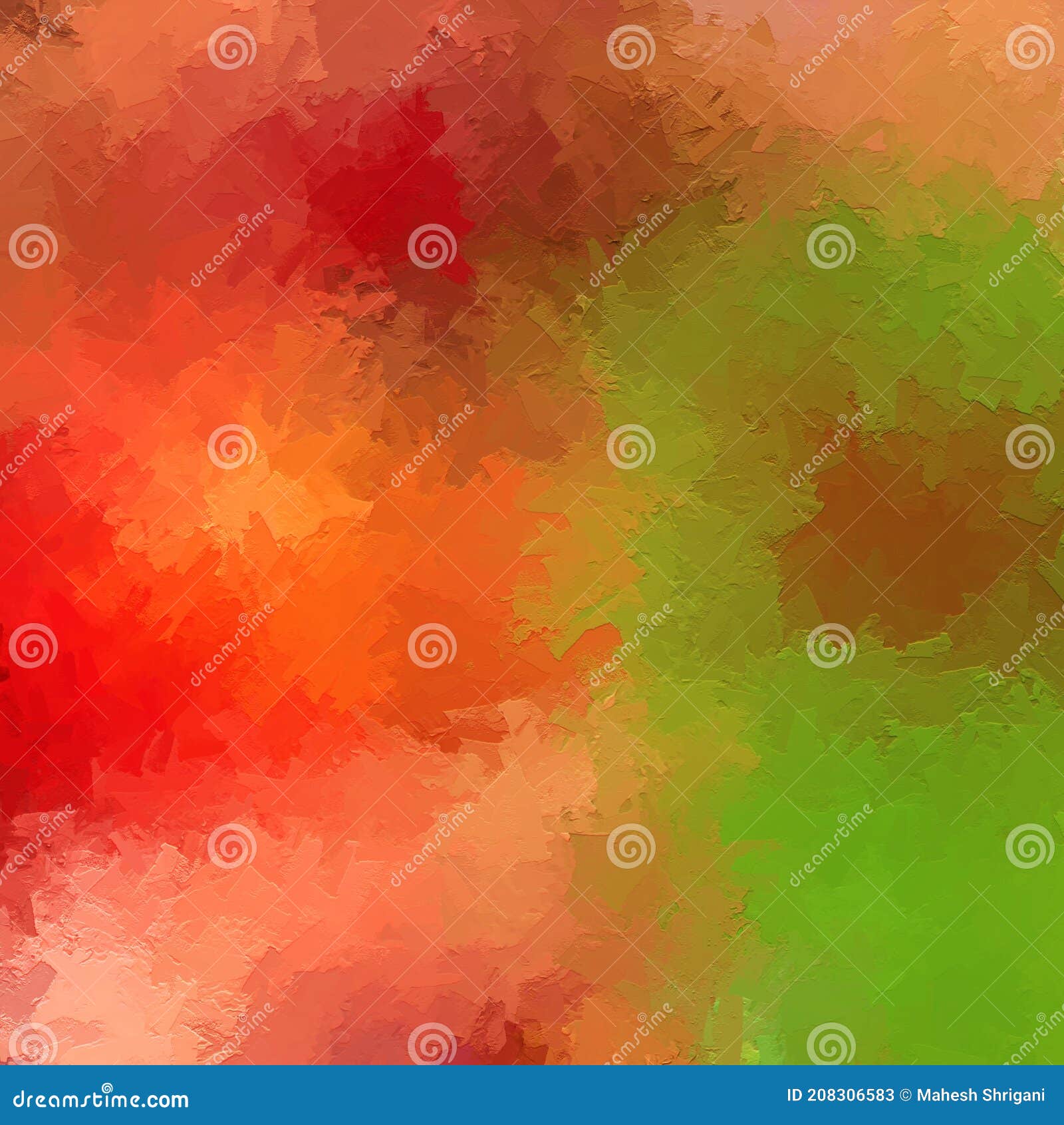 Modern Abstract Multi Color Brush Strokes Texture Background Stock ...