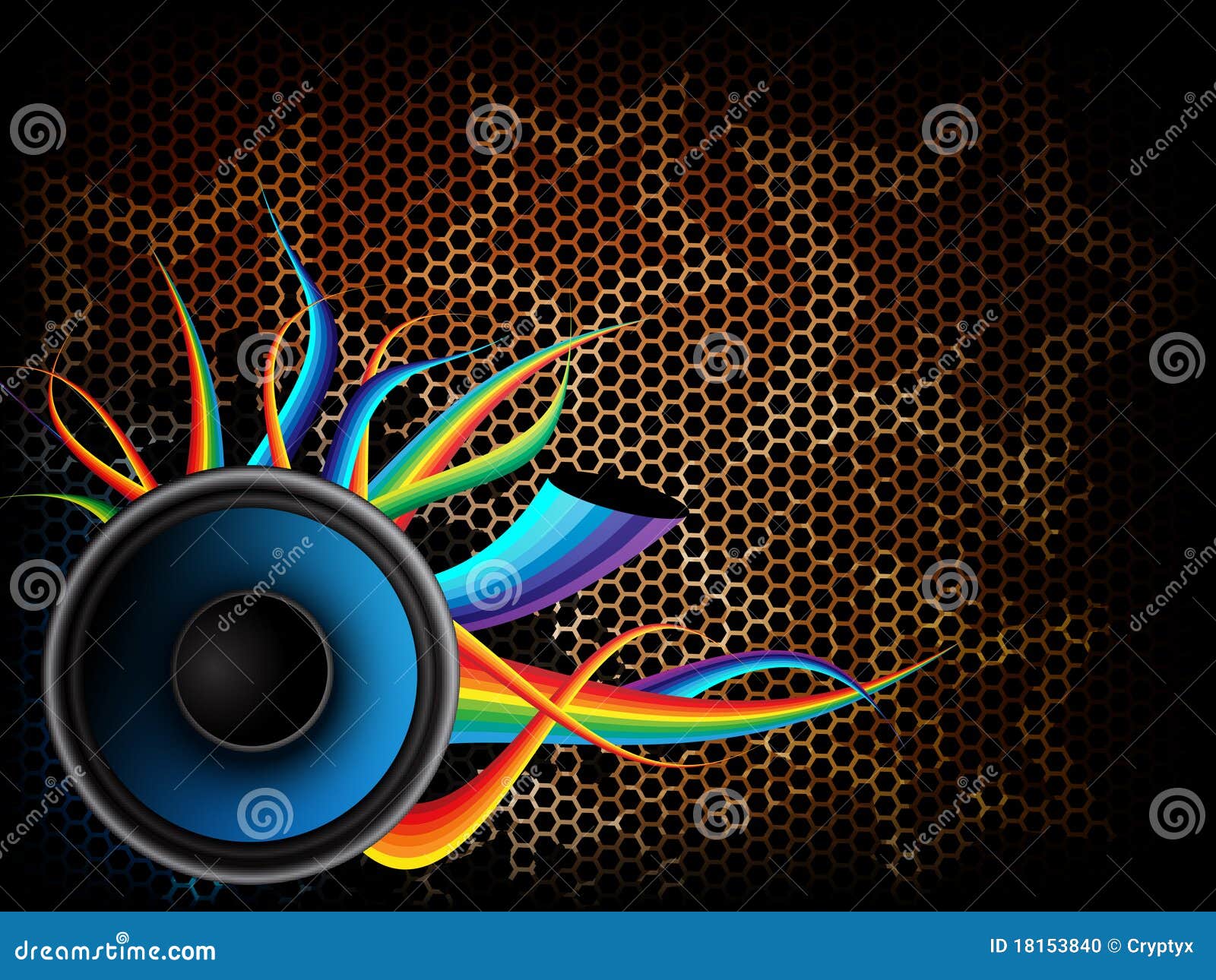 Modern Abstract Music Background Stock Vector - Illustration of ...