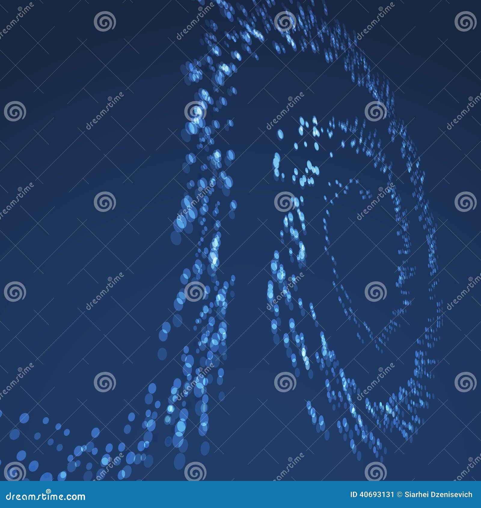 Modern Abstract Particle Fly Background Stock Vector - Illustration of ...