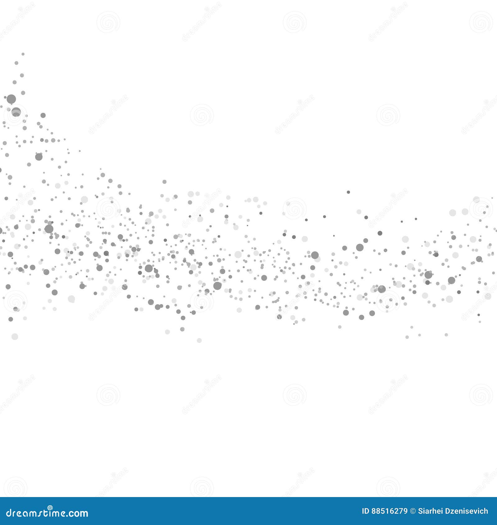 Modern Abstract Particle Wave Layout Stock Vector - Illustration of ...