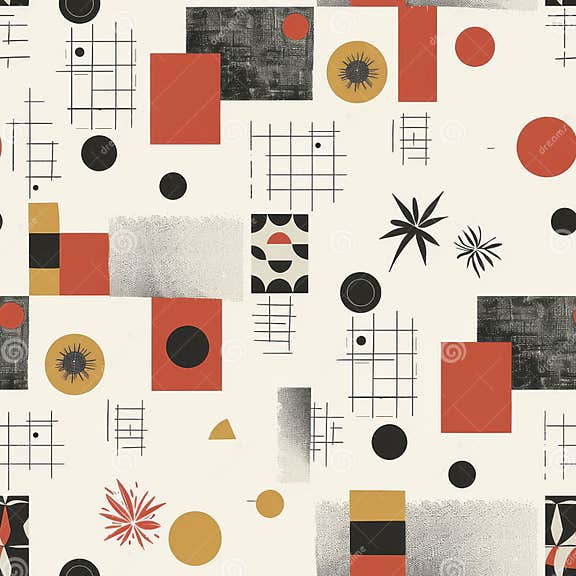 Modern Abstract Pattern Background. Utilitarianism Combined with ...