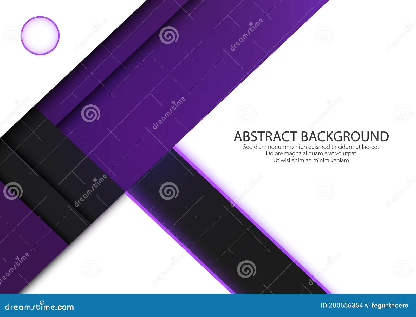 Modern Abstract Side Line Purple Color Shape. Design Graphic Vector ...