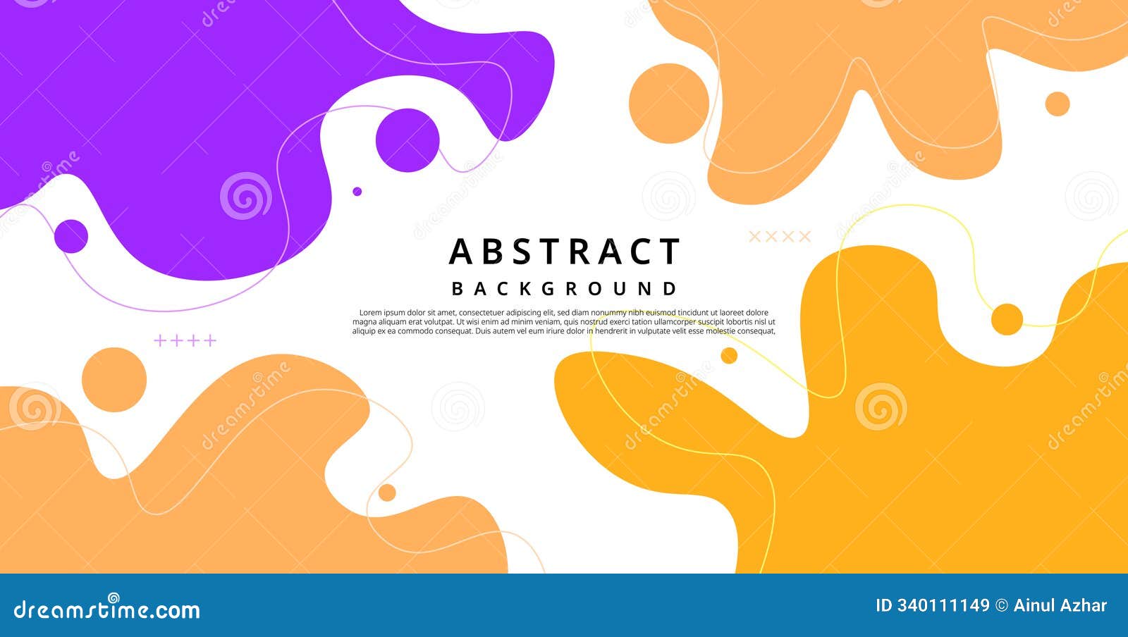 A Pattern With Cool Blobs, Achromatic Vector Illustration ...