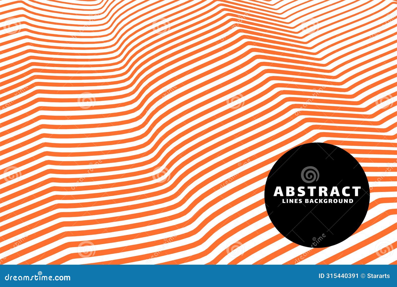 Modern and Abstract Smooth Outline Stripe Background Stock Vector ...