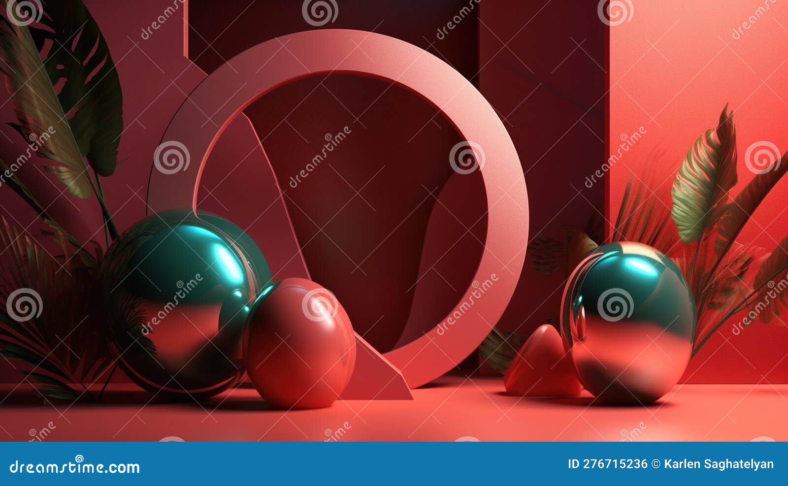 Spherical Presentation Template Vector Illustration | CartoonDealer.com ...