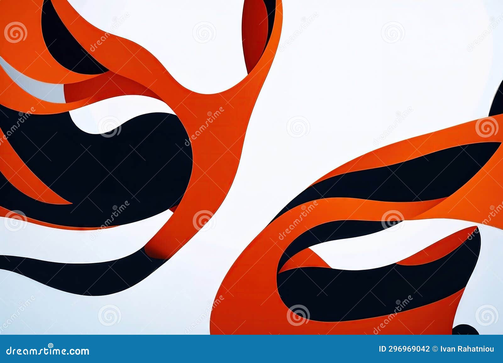 Modern Abstract Surrealist Background Stock Illustration - Illustration ...