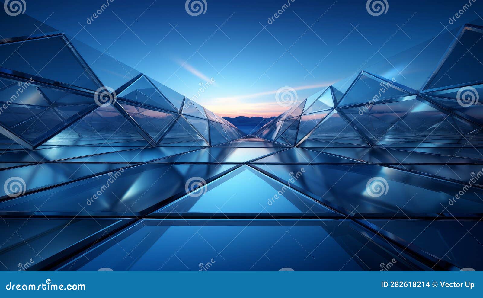 Modern Abstract Symmetrical Background Wallpaper. Generative AI. Stock ...