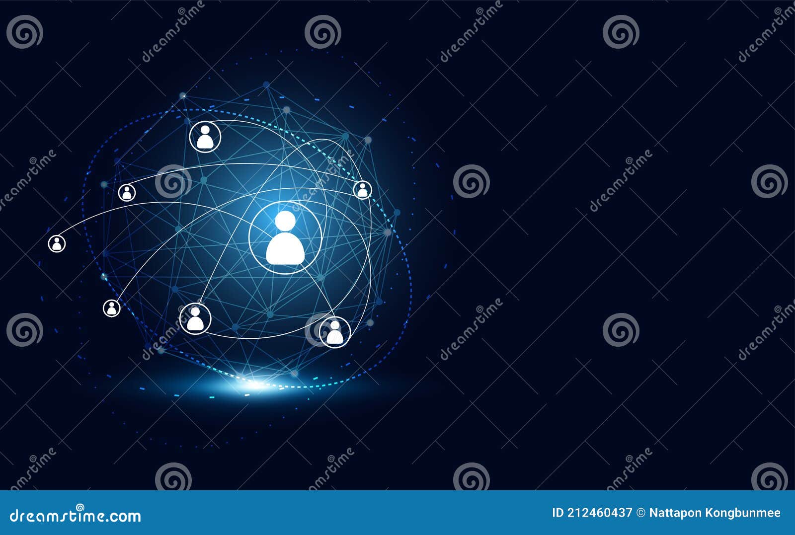 Modern Abstract Technology Concept Communication Circle Digital on Blue ... Modern Abstract Technology Concept Communication Circle Digital on Blue ...