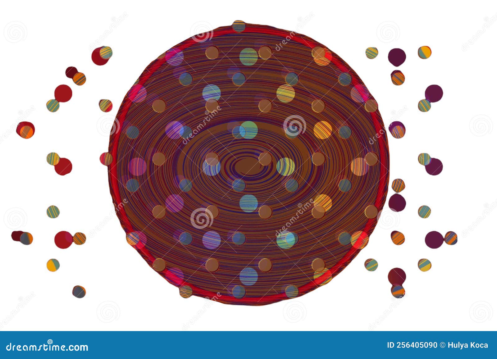 Modern Abstract Trendy Design for Print, Package, Decor Stock ...