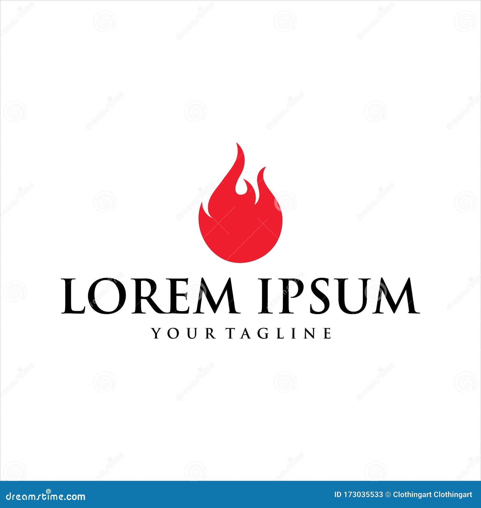 Modern Abstract Vector Fire Logos Stock Vector - Illustration of fire ...