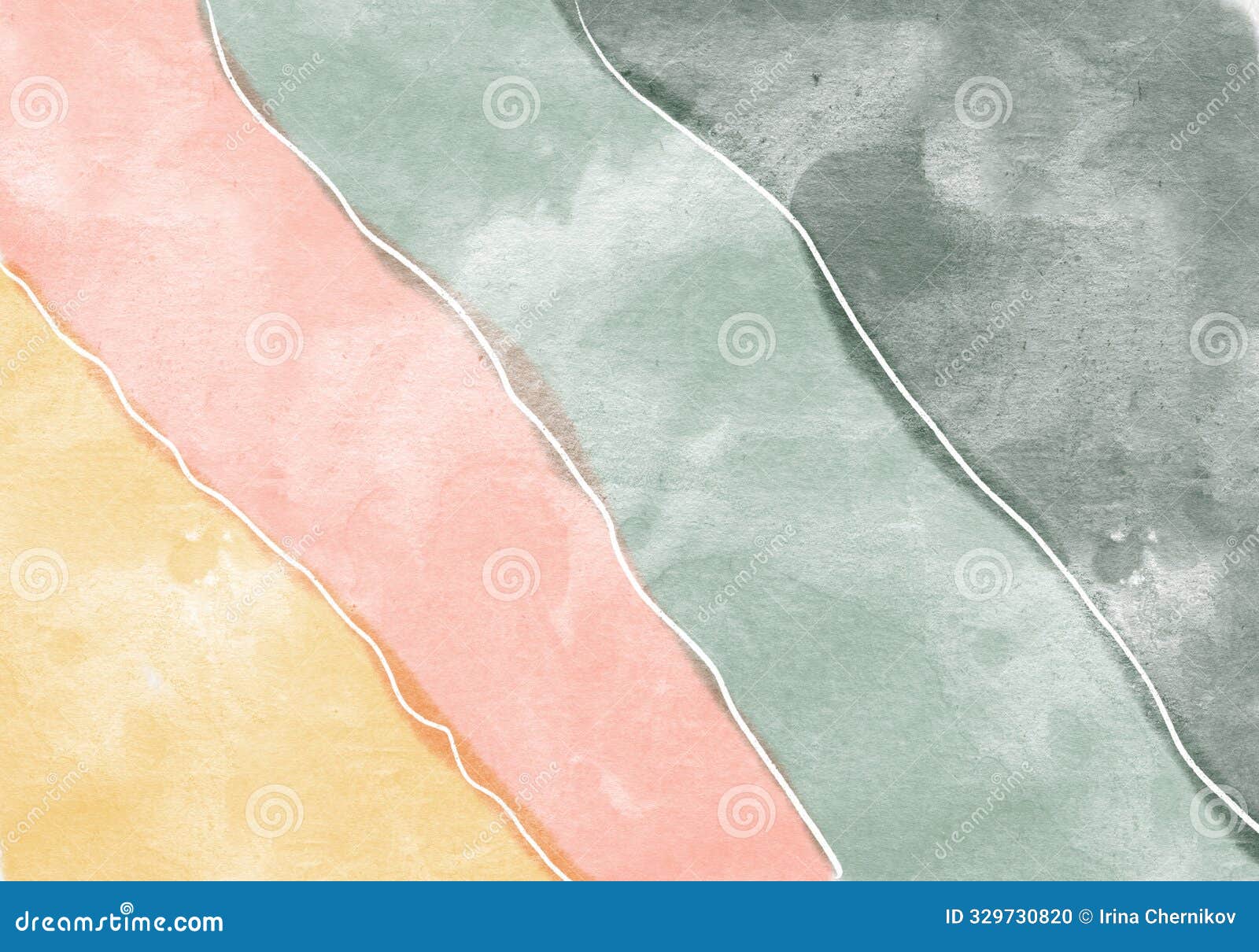 Modern Abstract Watercolor Background Template Stock Illustration ...