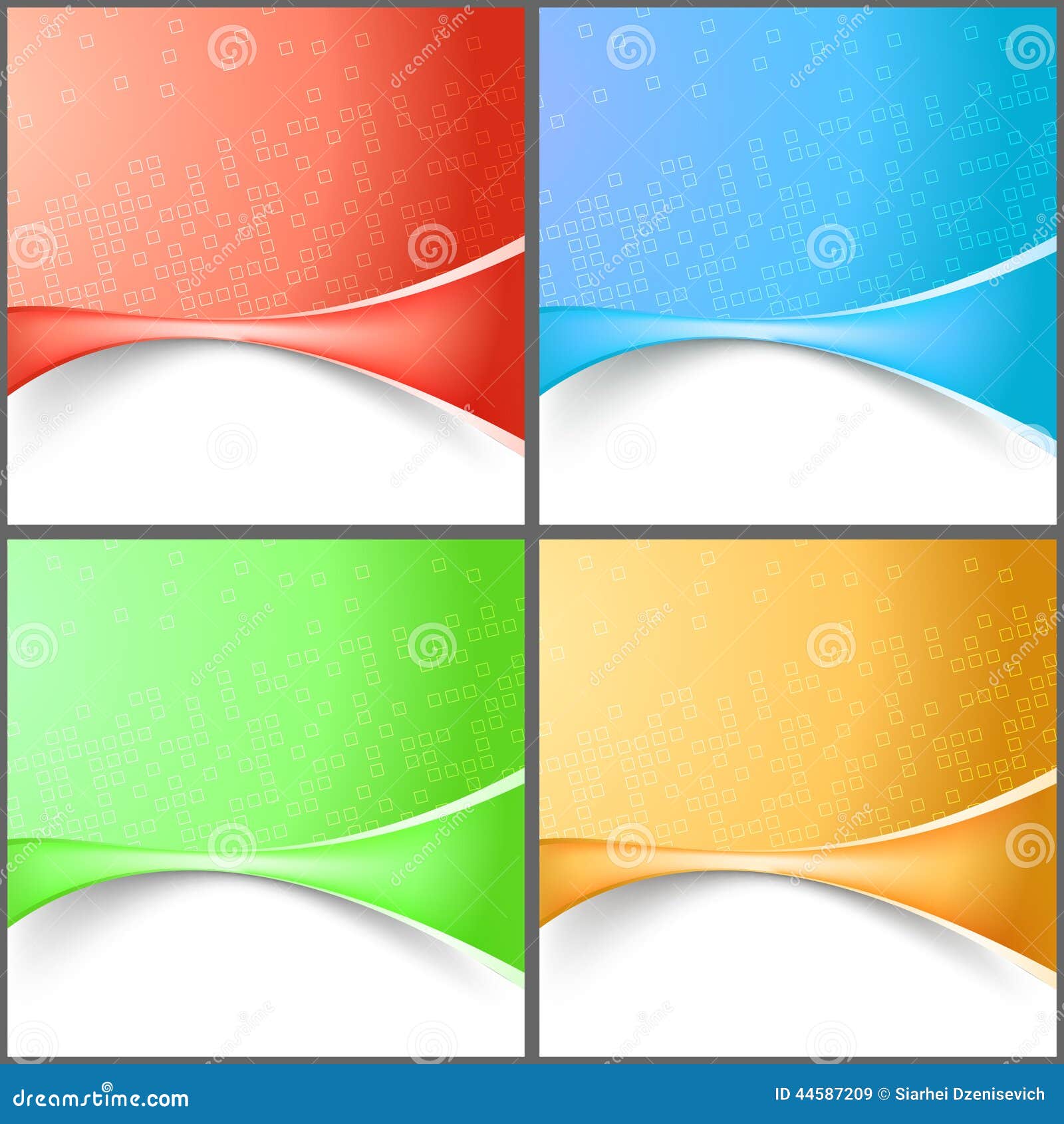 Modern Abstract Wave Tech Backgrounds Collection Stock Vector ... Modern Abstract Wave Tech Backgrounds Collection Stock Vector ...