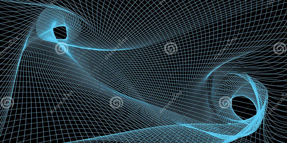 Modern Abstract Waves or Wire Background Using As Header or Backgrop ...