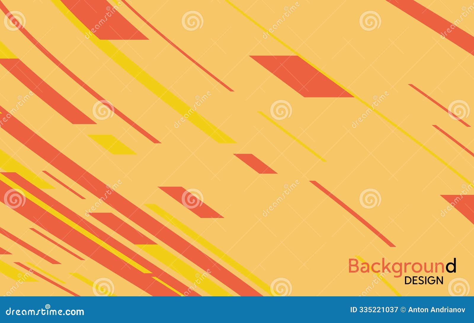 Modern Abstract White Background with Orange and Yellow Lines. Vector ...