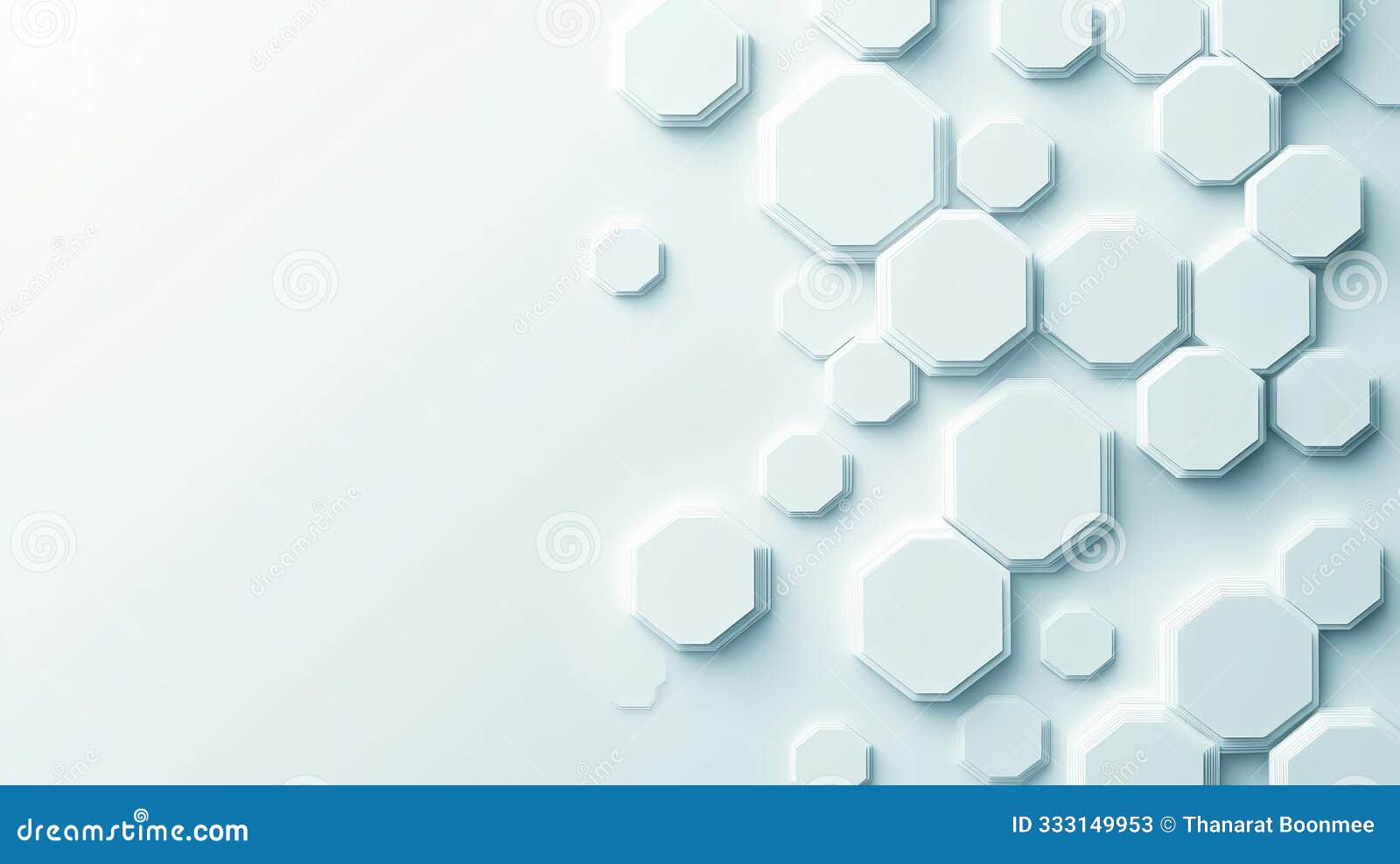 Modern Abstract White Hexagon Background with Texture, Perfect for ...