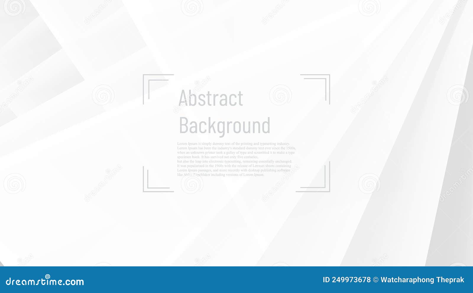 Modern Abstract White Shape with Shadow Design Light Tone Graphic ...