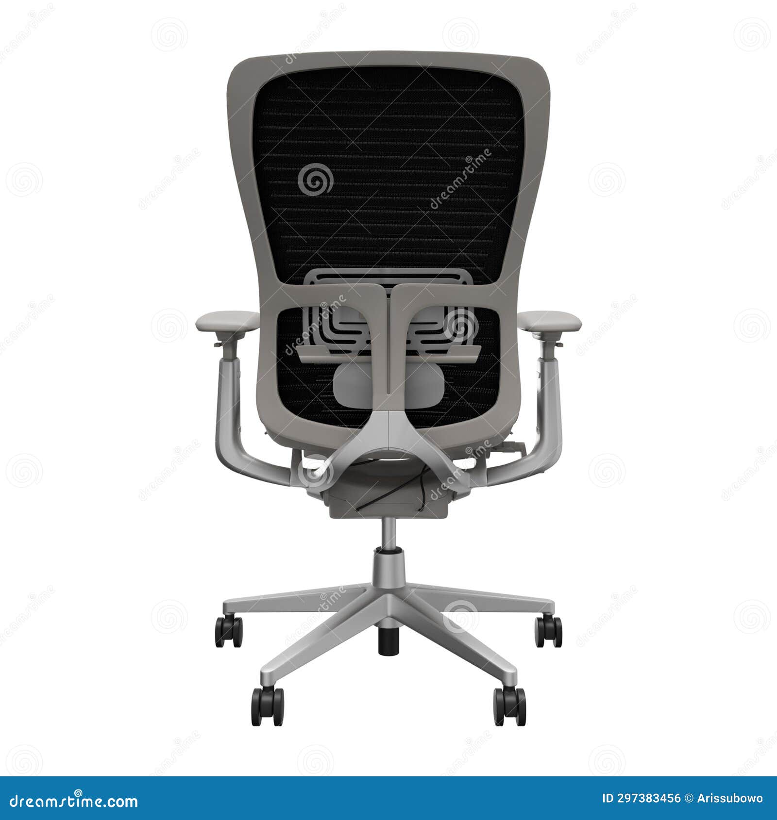 Modern Accent Chairs Front View 3 D Rendering. High Quality Transparent ...