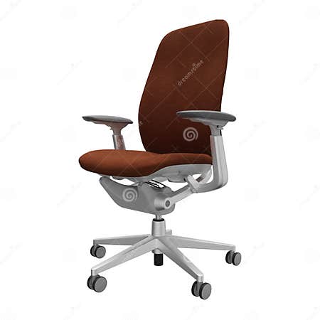 Modern Accent Chairs Front View 3 D Rendering. High Quality Transparent ...