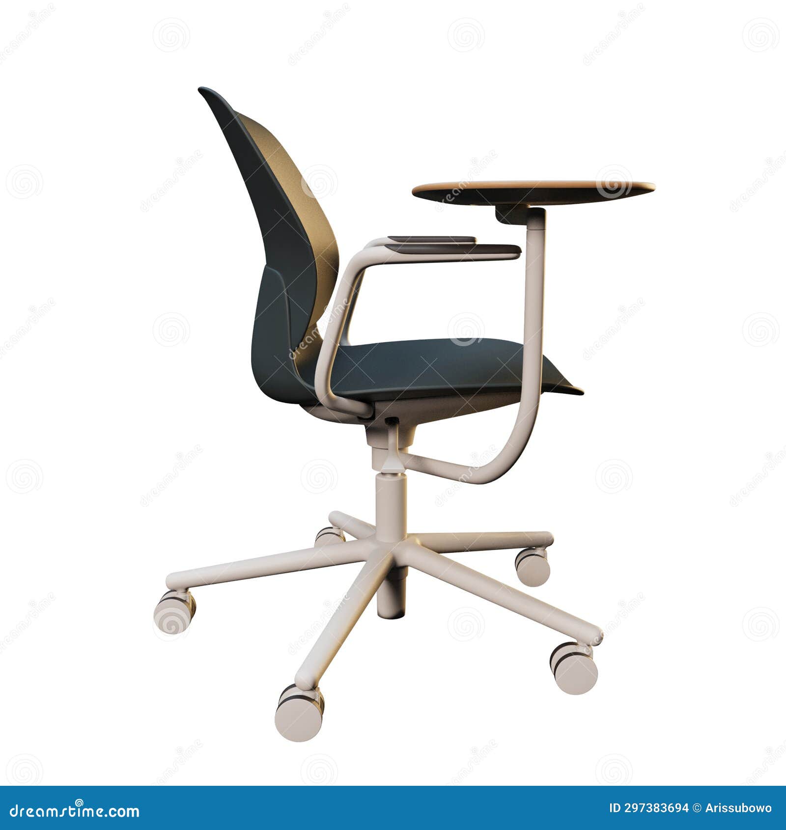 Modern Accent Chairs Front View 3 D Rendering. High Quality Transparent ...