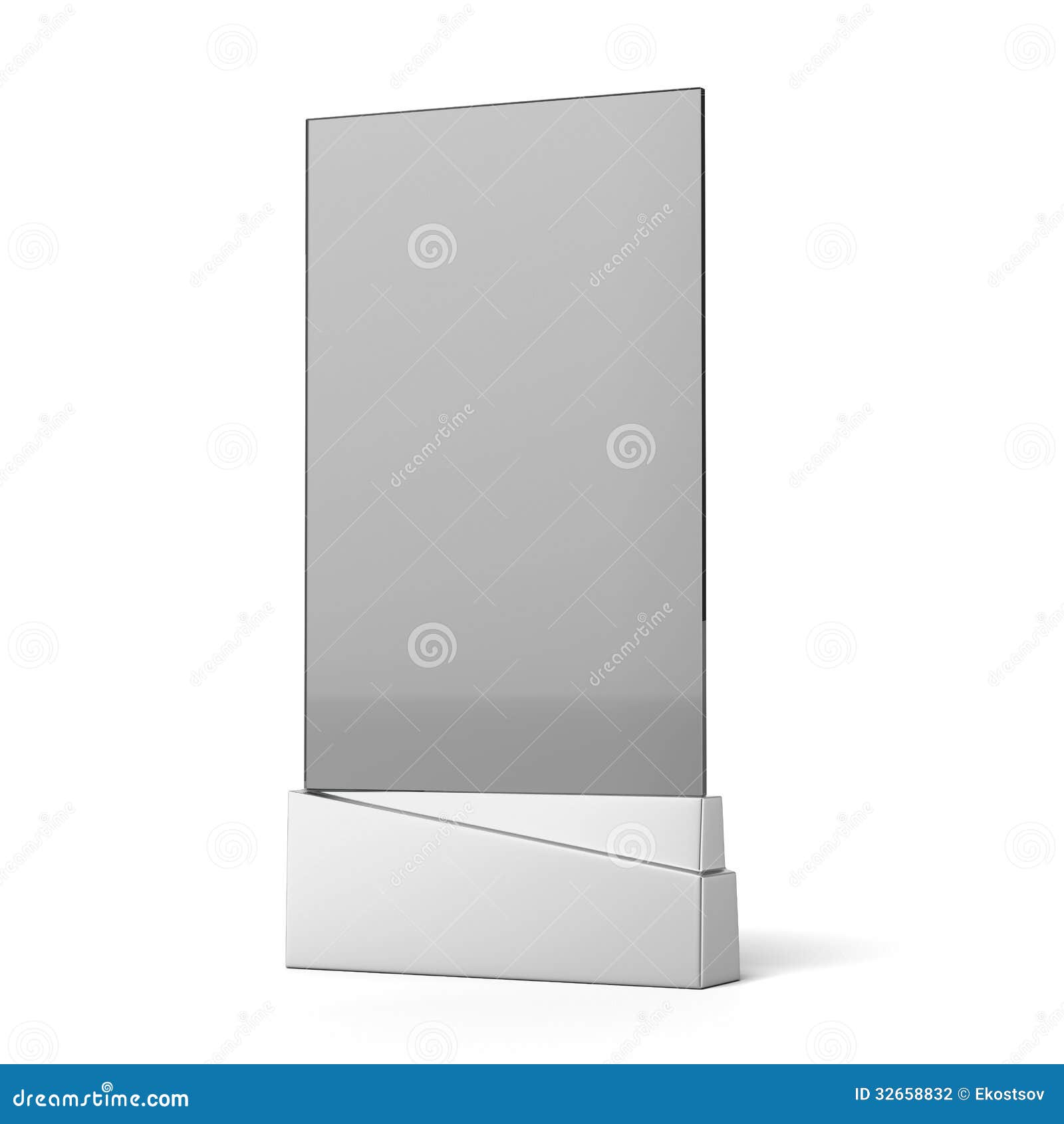 Modern Advertising Exhibition Stand 3d Rendering Stock Image ...