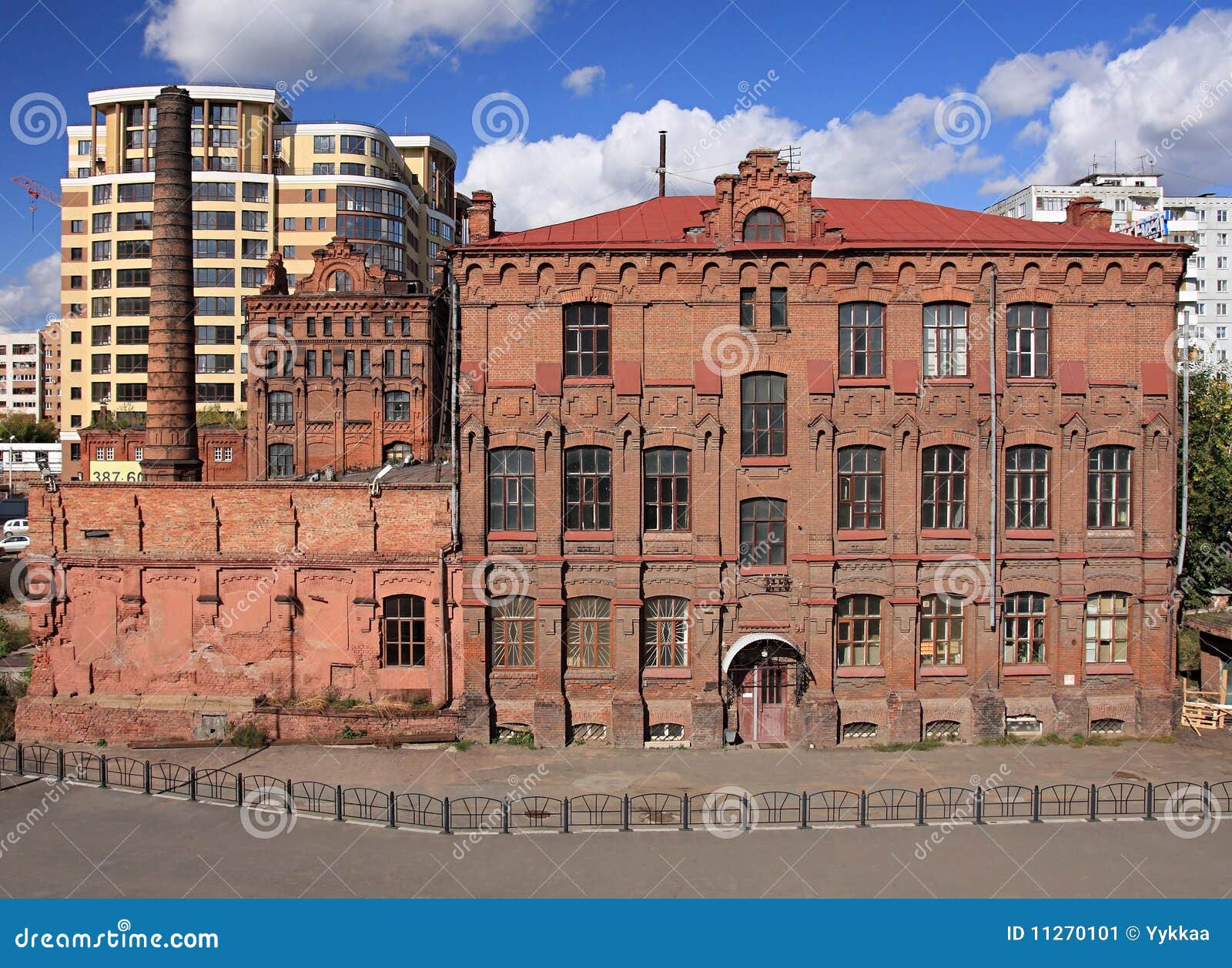 Modern and Age-old Buildings. Stock Image - Image of eighteenth, modern ...