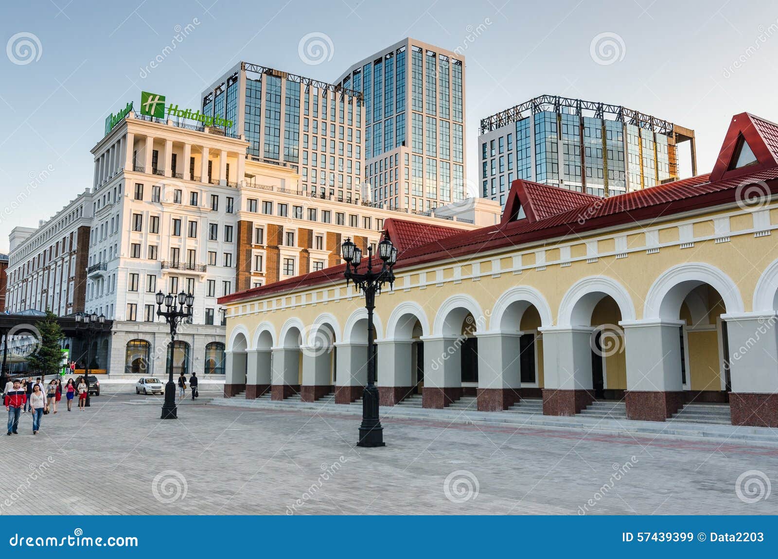 Modern and Age-old Buildings Editorial Stock Image - Image of ...