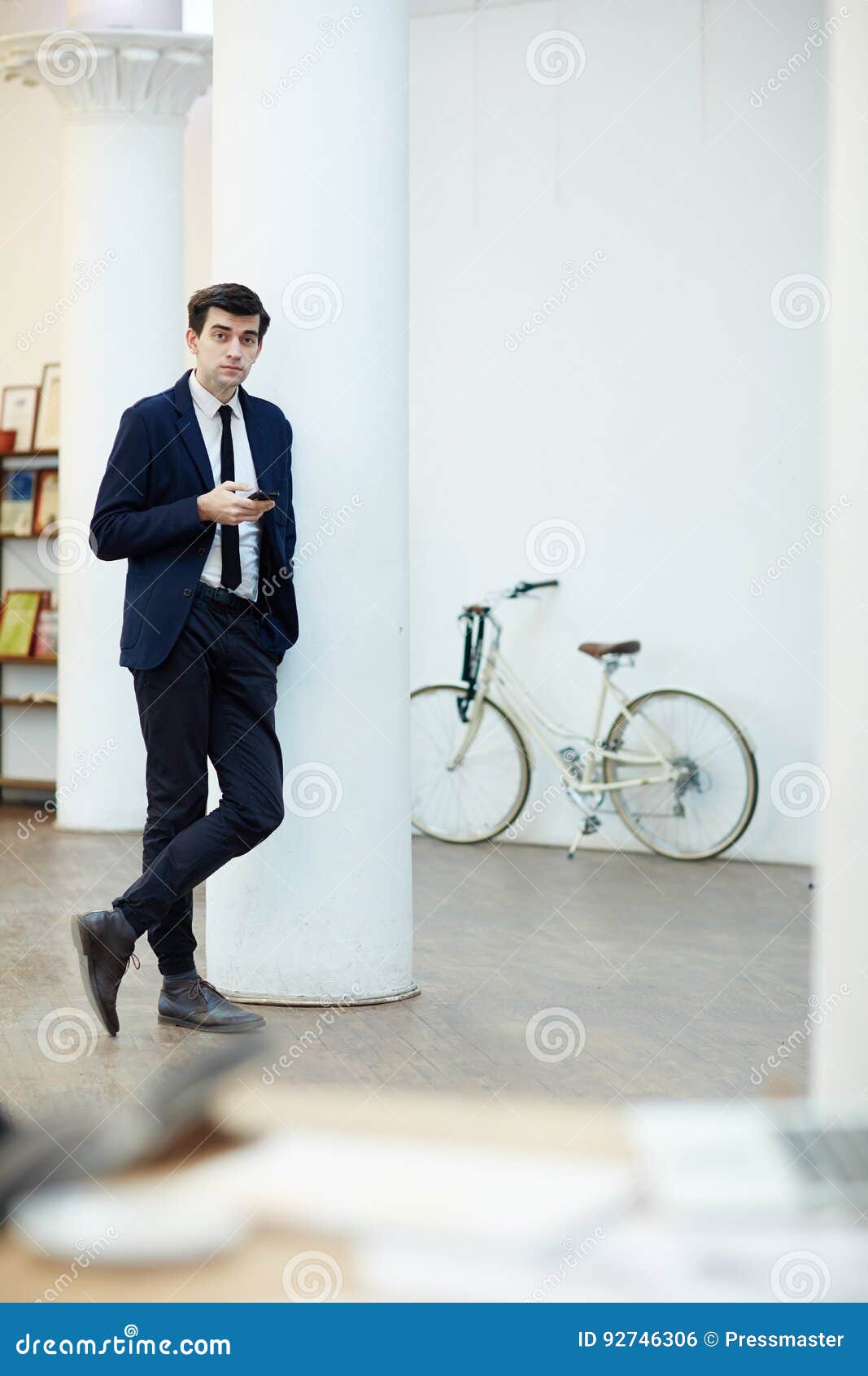 Modern agent stock photo. Image of employer, businessman - 92746306