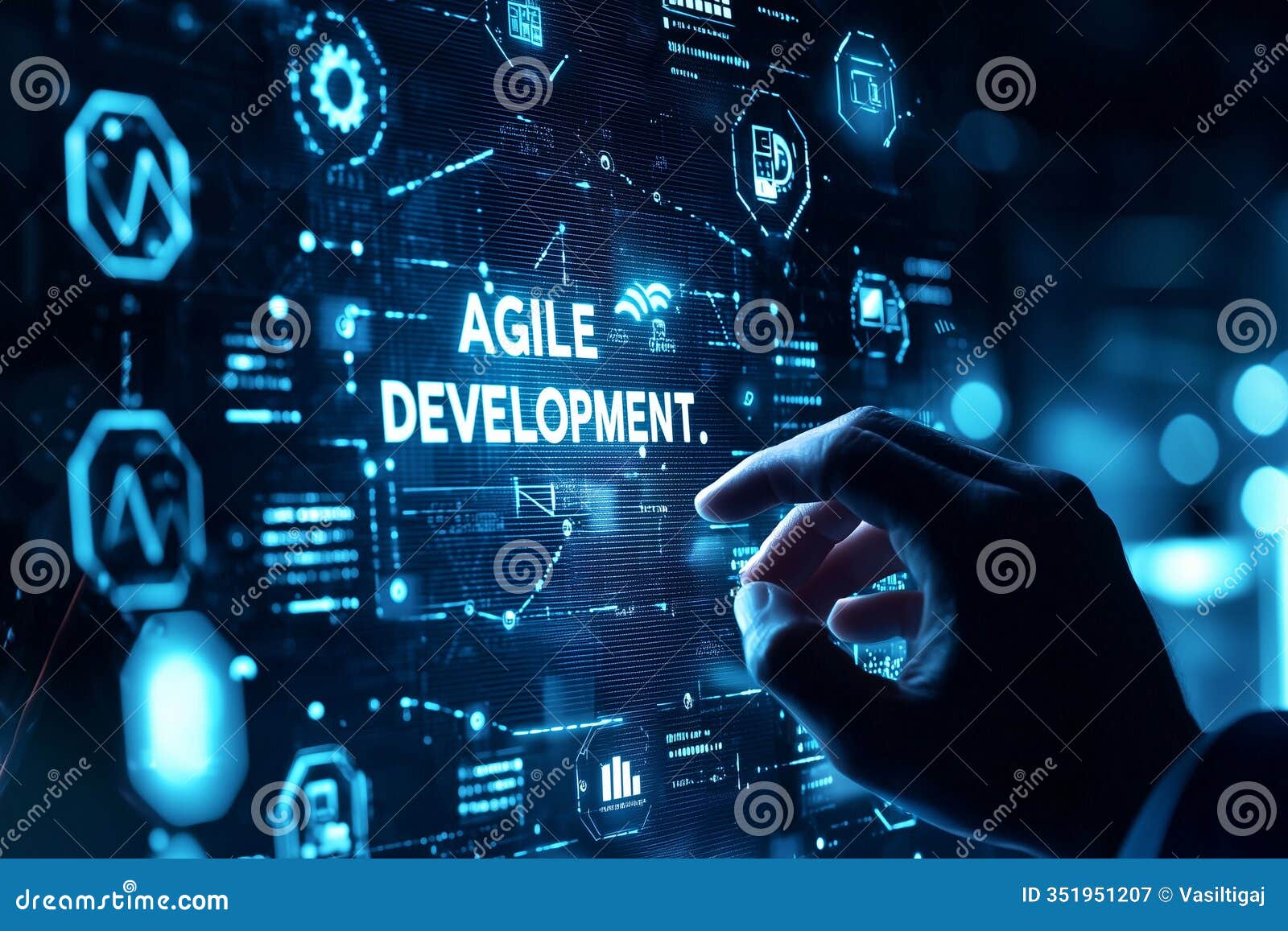 Modern Agile Development Concepts Royalty-Free Stock Photo ...