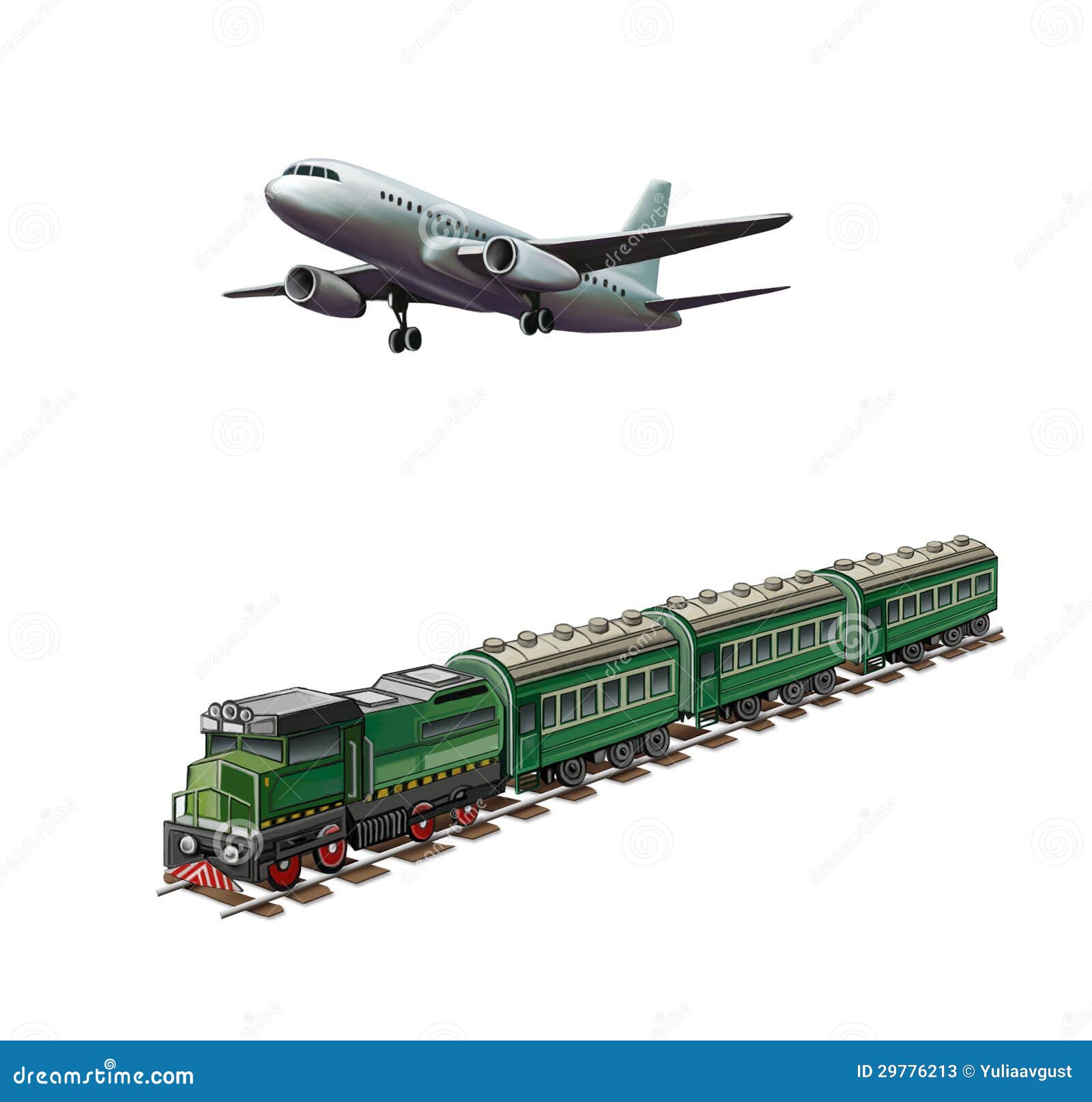 Modern Airplane, Passenger Plane, Airliner Or Jumbo Jet Taking Off Or ...