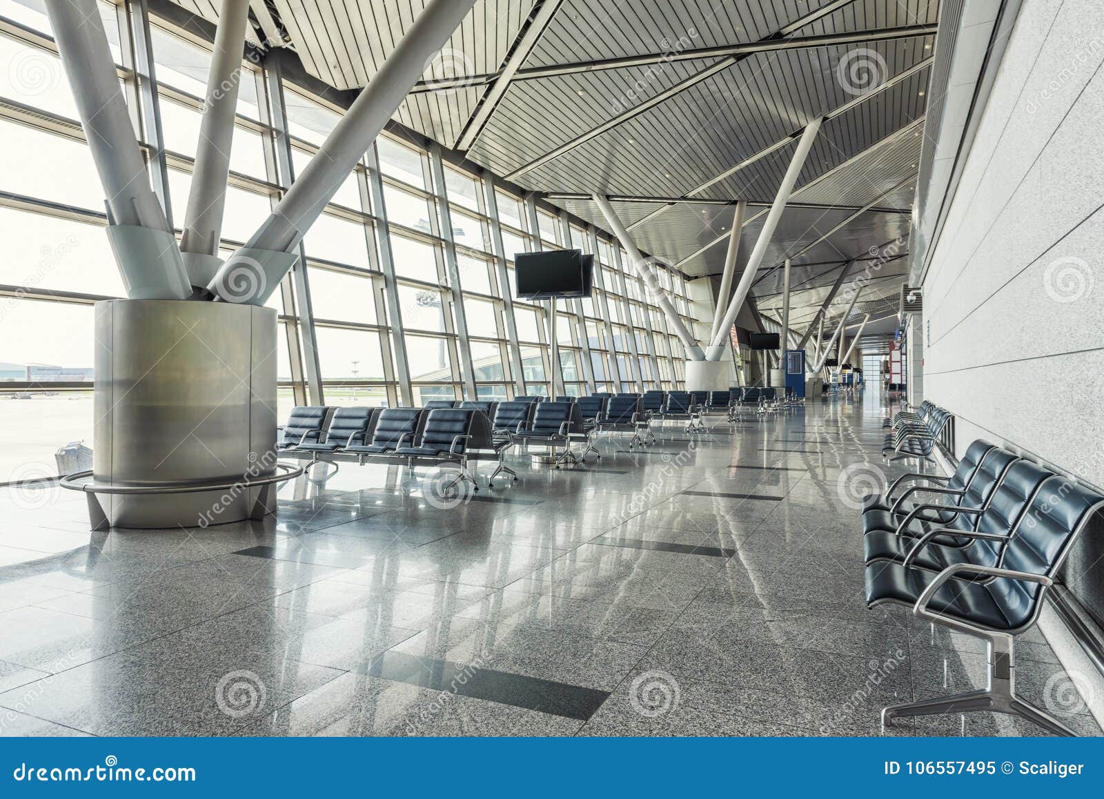 Modern Airport Terminal