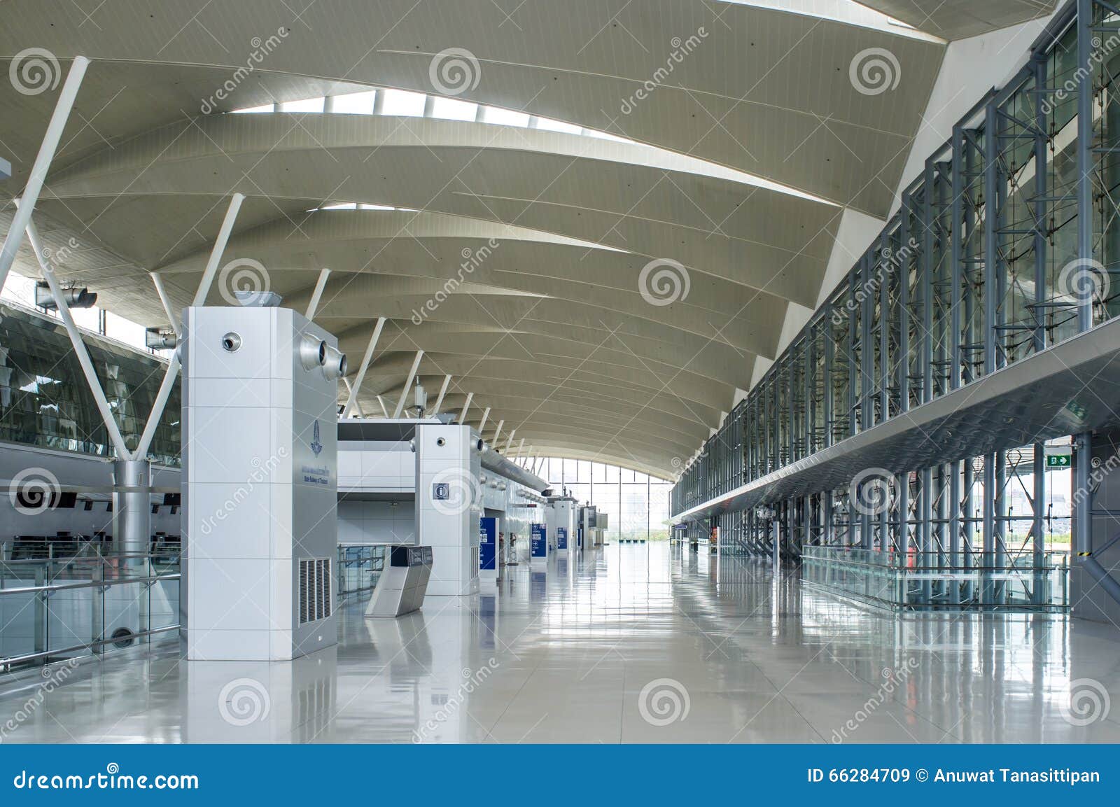 Airport Terminal Interior
