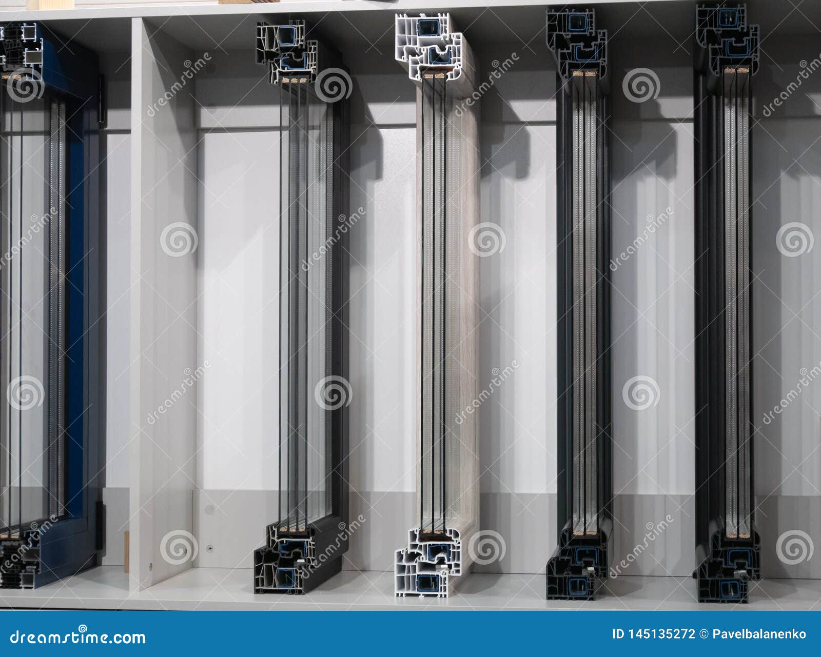 Modern Aluminum and Plastic Window Frames at Diy Hardware Store Stock ...