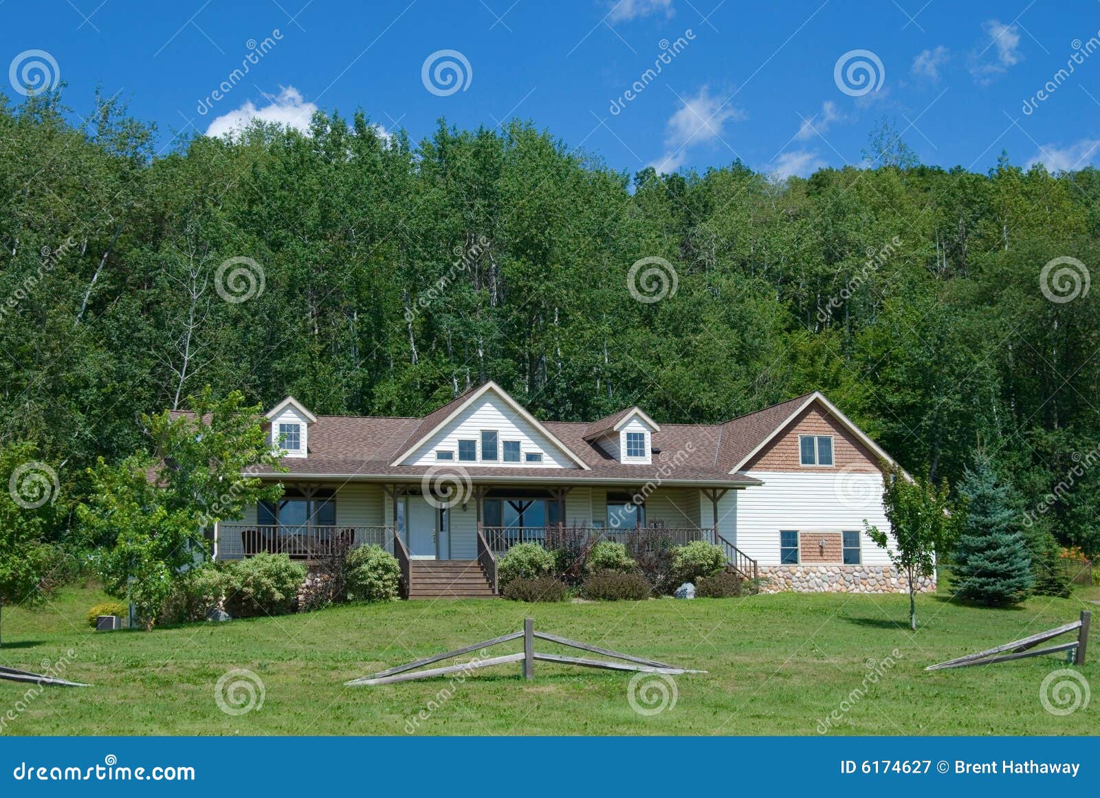 Modern American Home stock image. Image of building, structure - 6174627