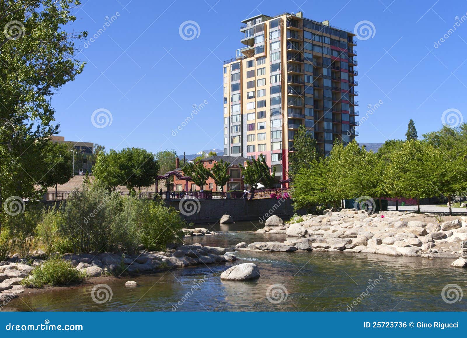 Modern Apartment Building, Reno NV. Stock Photo - Image of condominiums ...