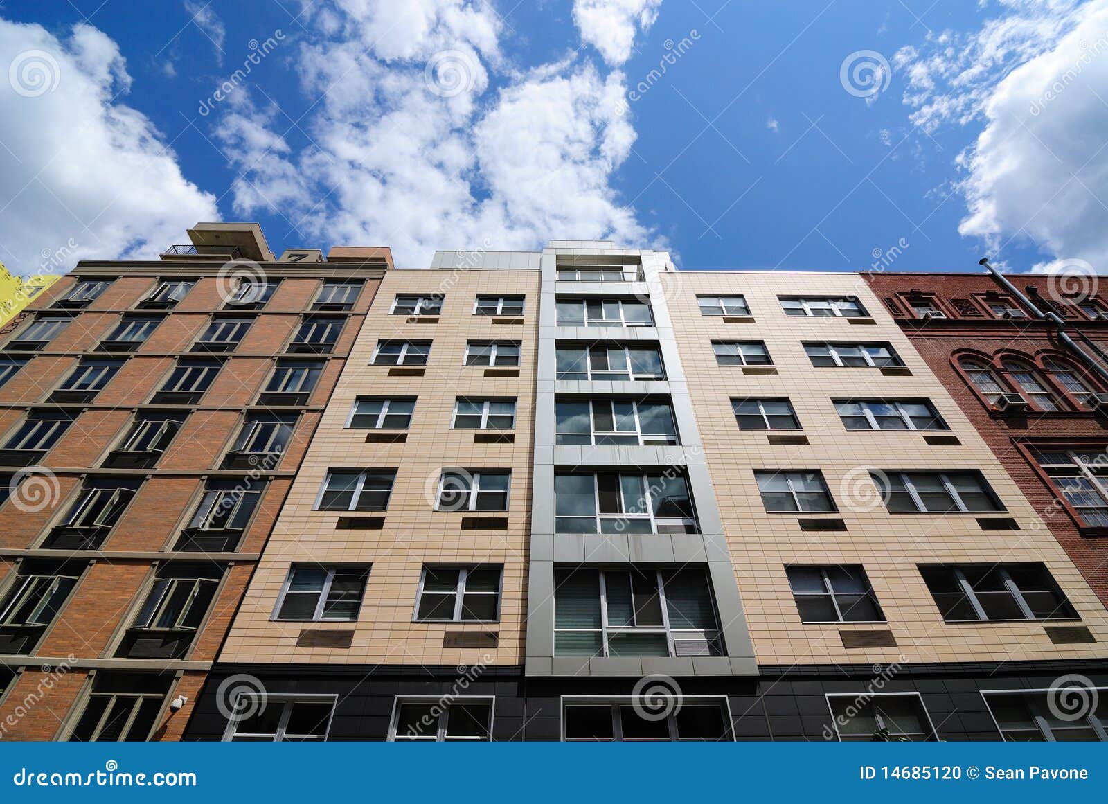 Modern Apartment Buildings stock photo. Image of buildings - 14685120