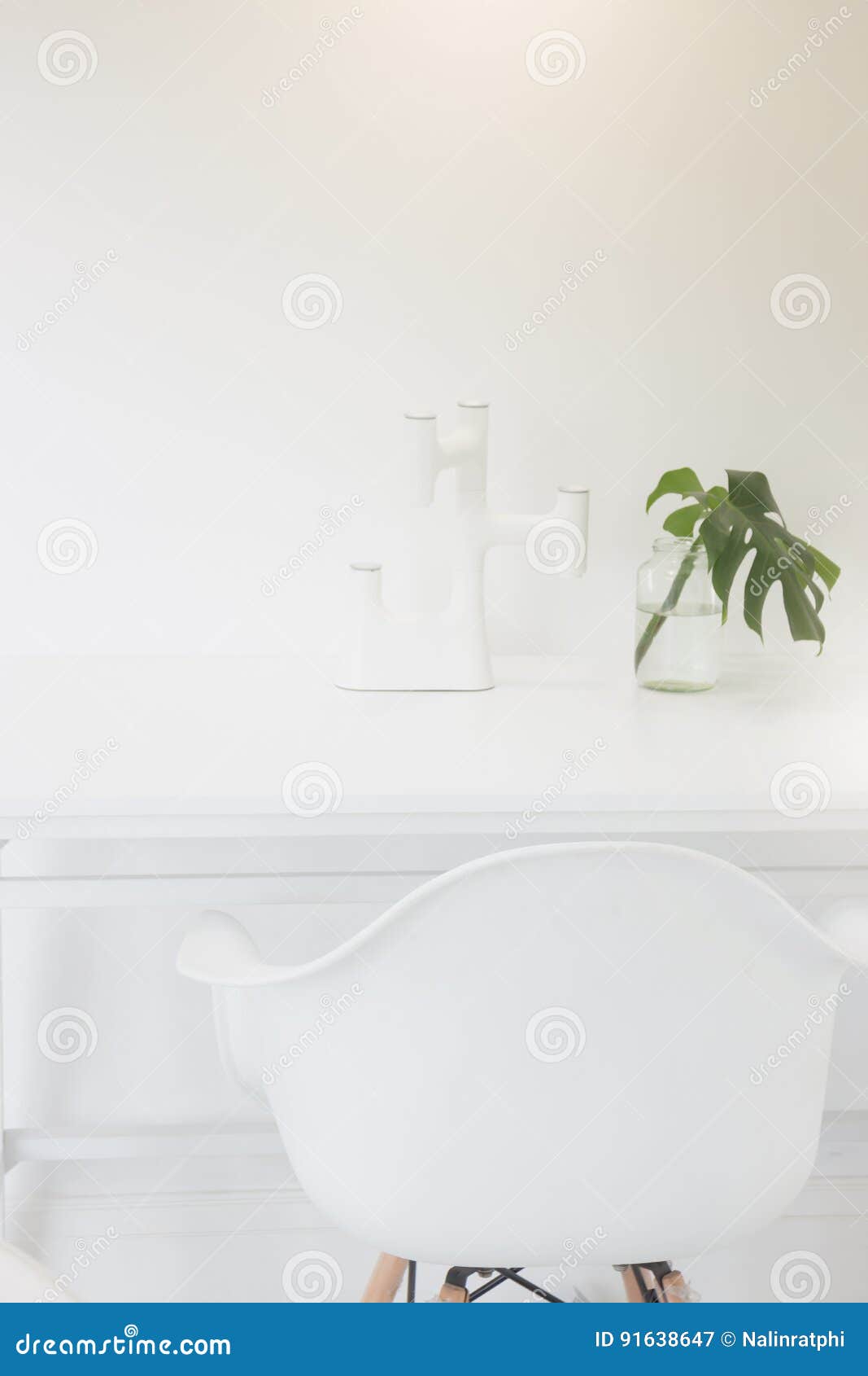 Modern Apartment Interior with Base on White Stock Image - Image of ...