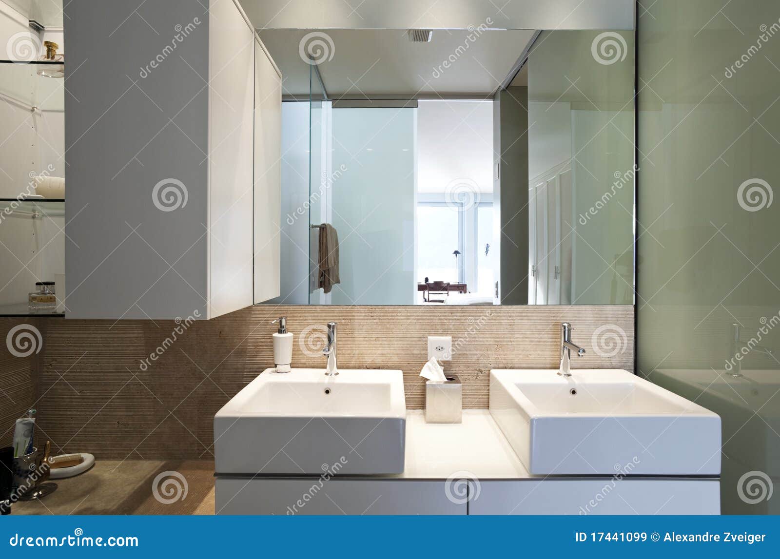 Modern Apartment Interior View Stock Image - Image of view, space: 17441099