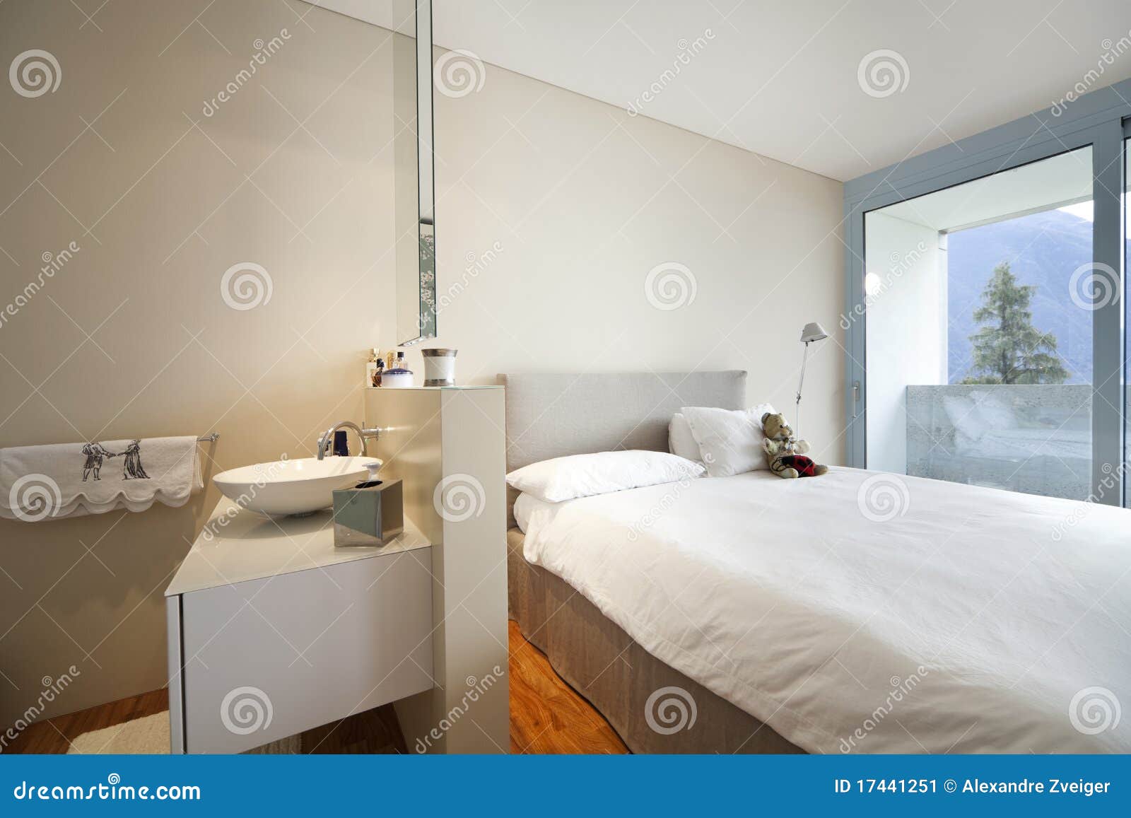 Modern Apartment Interior View Stock Image - Image of beautiful ...