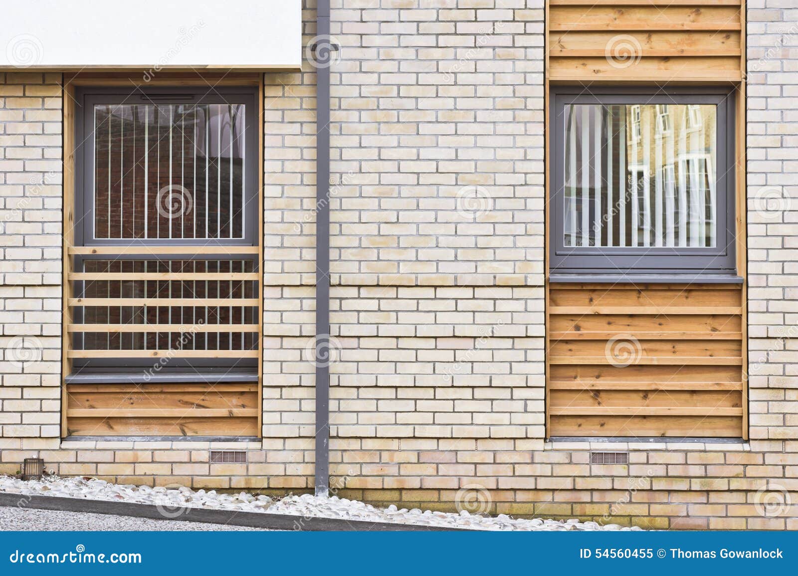 Modern apartment windows stock image. Image of build - 54560455