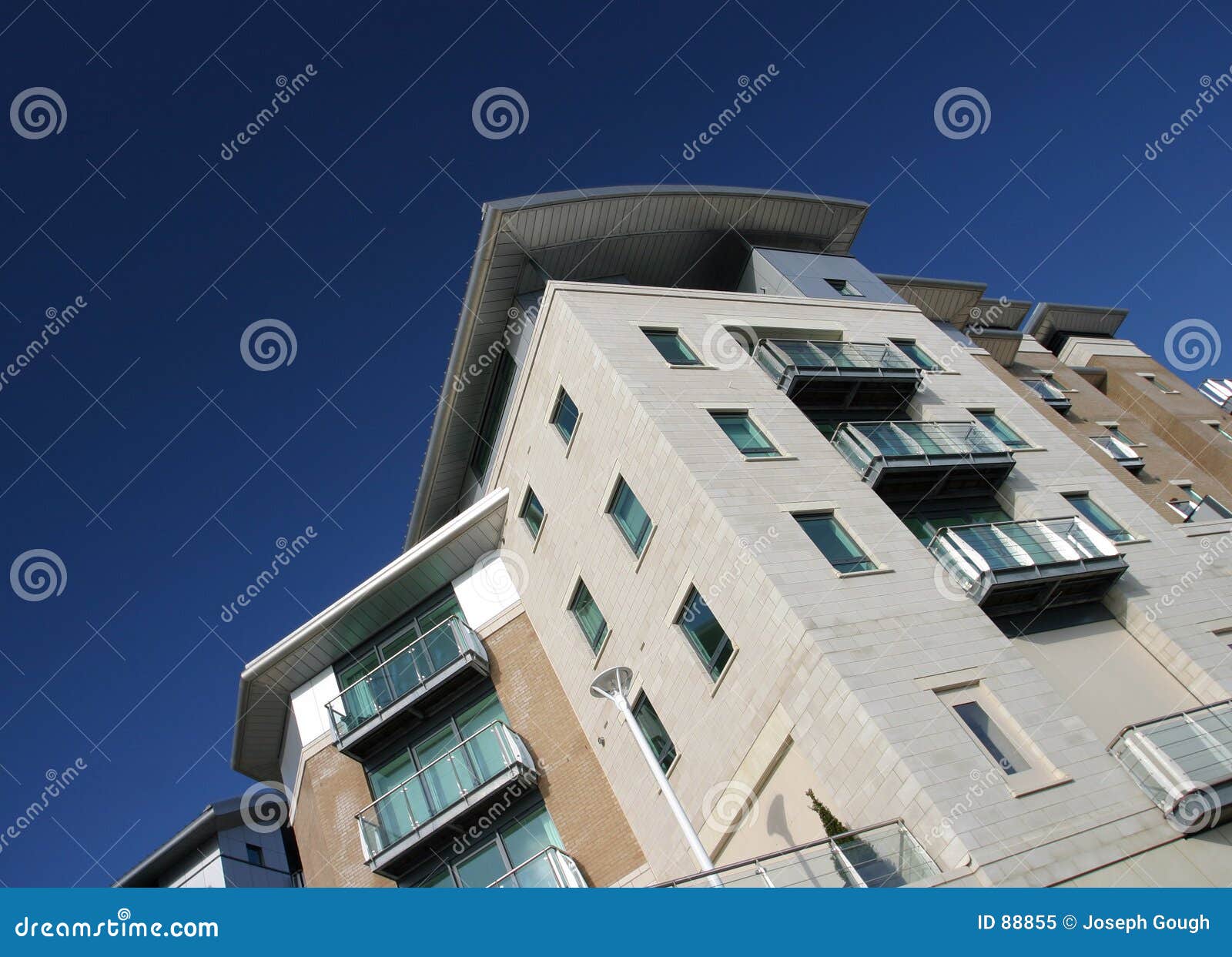 Modern Apartments stock image. Image of coastal, living - 88855