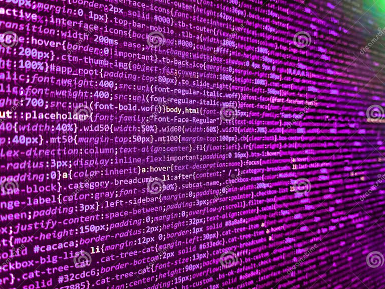 Modern Application Source Abstract Algorithm Concept Technology